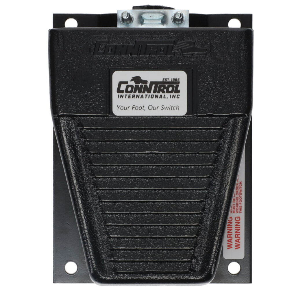 Series 862 – Ergonomic Light Duty Foot Switch - ConnTrol International, Inc